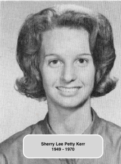 ‘Sherry’ Lee Petty Kerr (1949 – 1970) – Glencliff Class of 1967